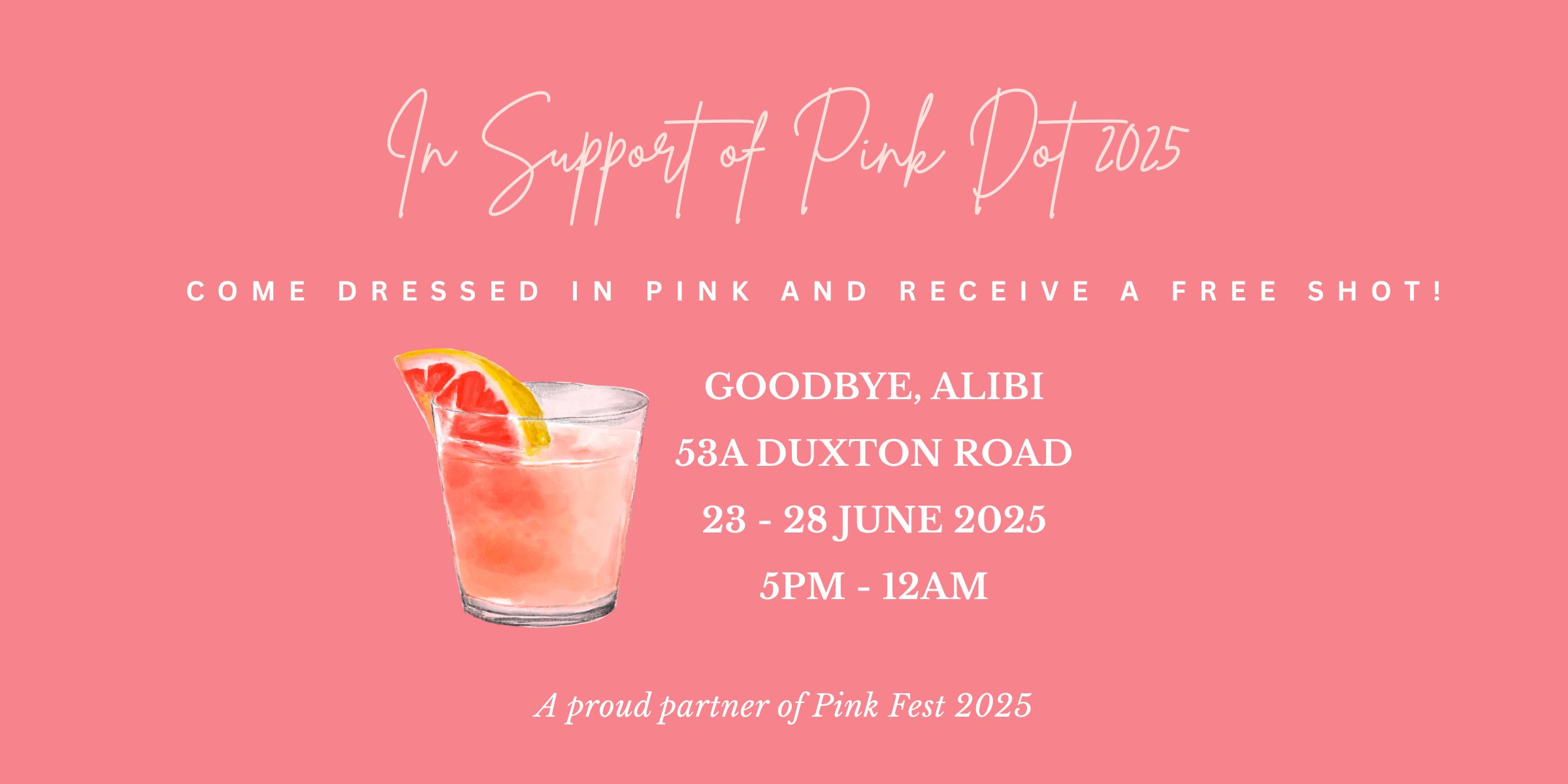 Goodbye, Alibi is Pink and Proud – Pink Fest
