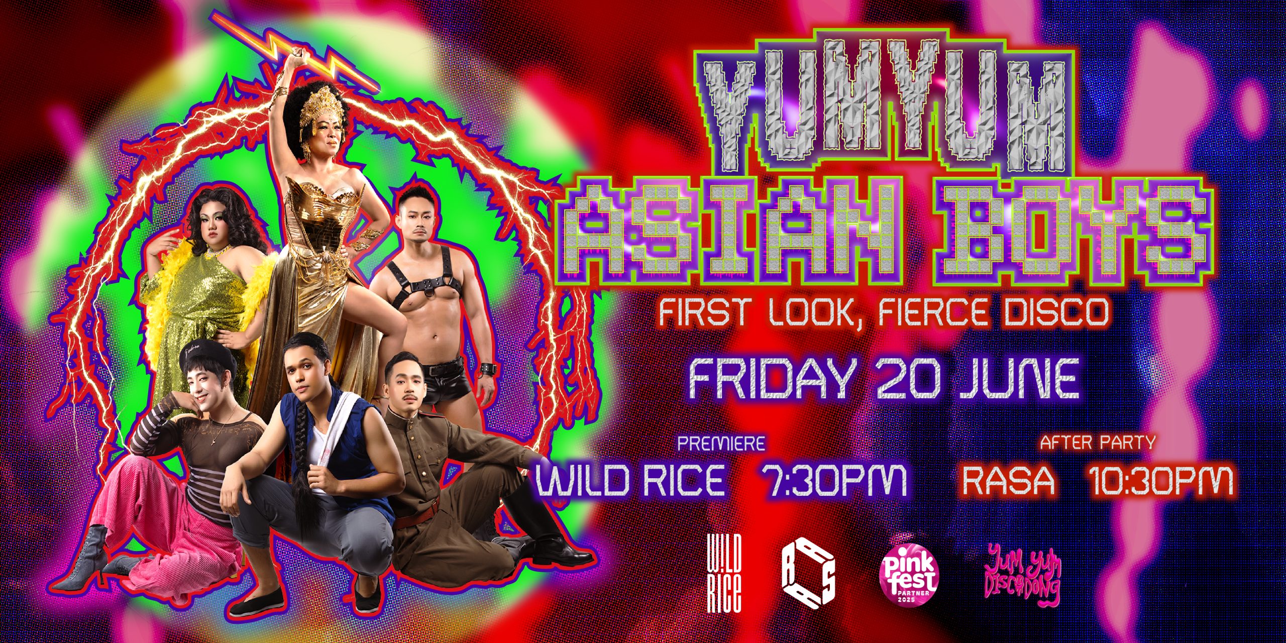 YUM YUM ASIAN BOYS: FIRST LOOK, FIERCE DISCO – Pink Fest